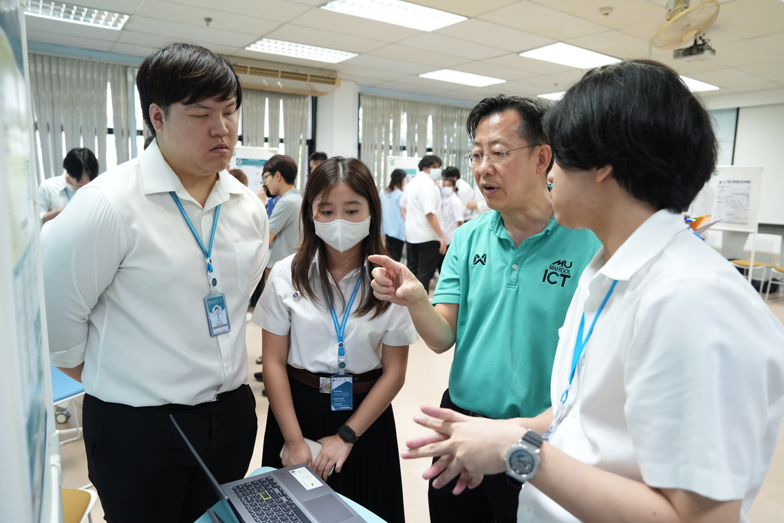 ICT Mahidol organized the “The 2024 15th ICT Senior Project Annual ...