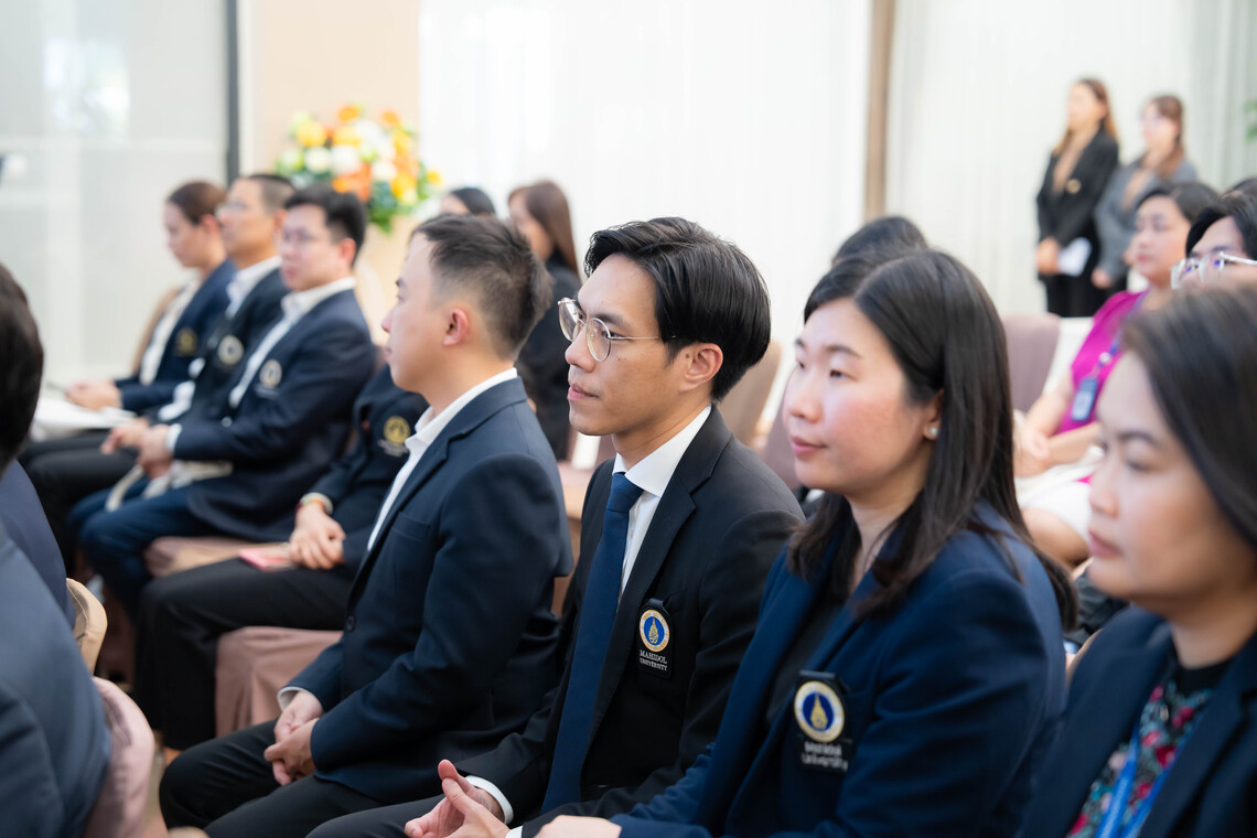 ICT Mahidol attended the MoU Signing Ceremony on Proactive Medical Technical Services with Menam ...