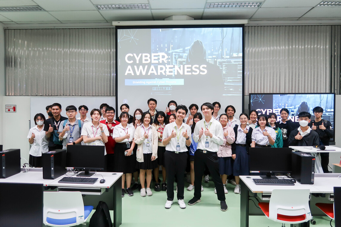 ICT Mahidol in collaboration with the Cybersecurity Club hosted a training program “MUICT – AST ...