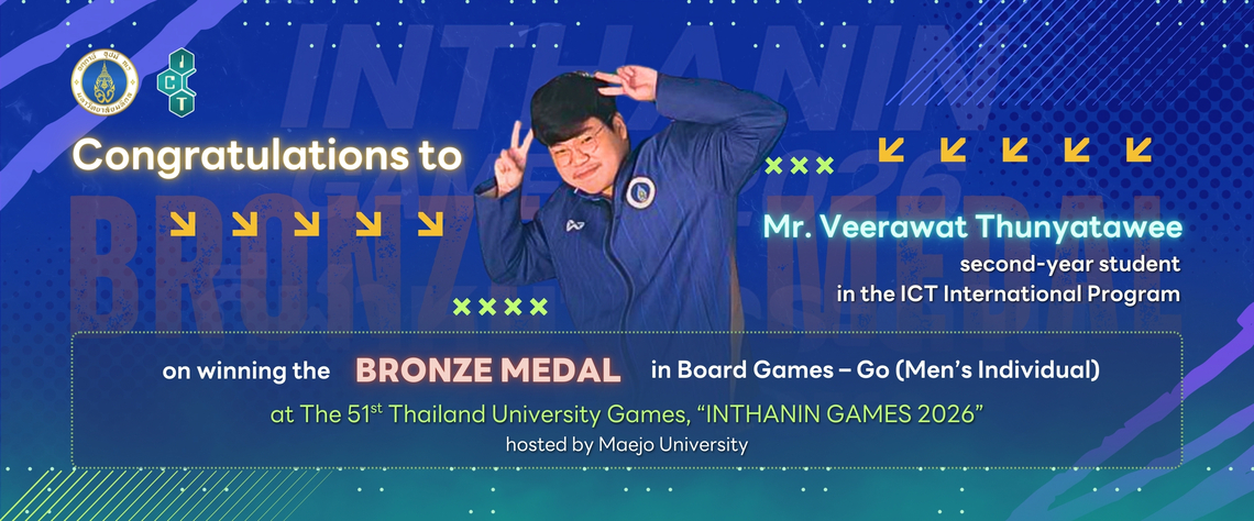 ICT Mahidol Student Won a Bronze Medal in the Board Games Competition ...