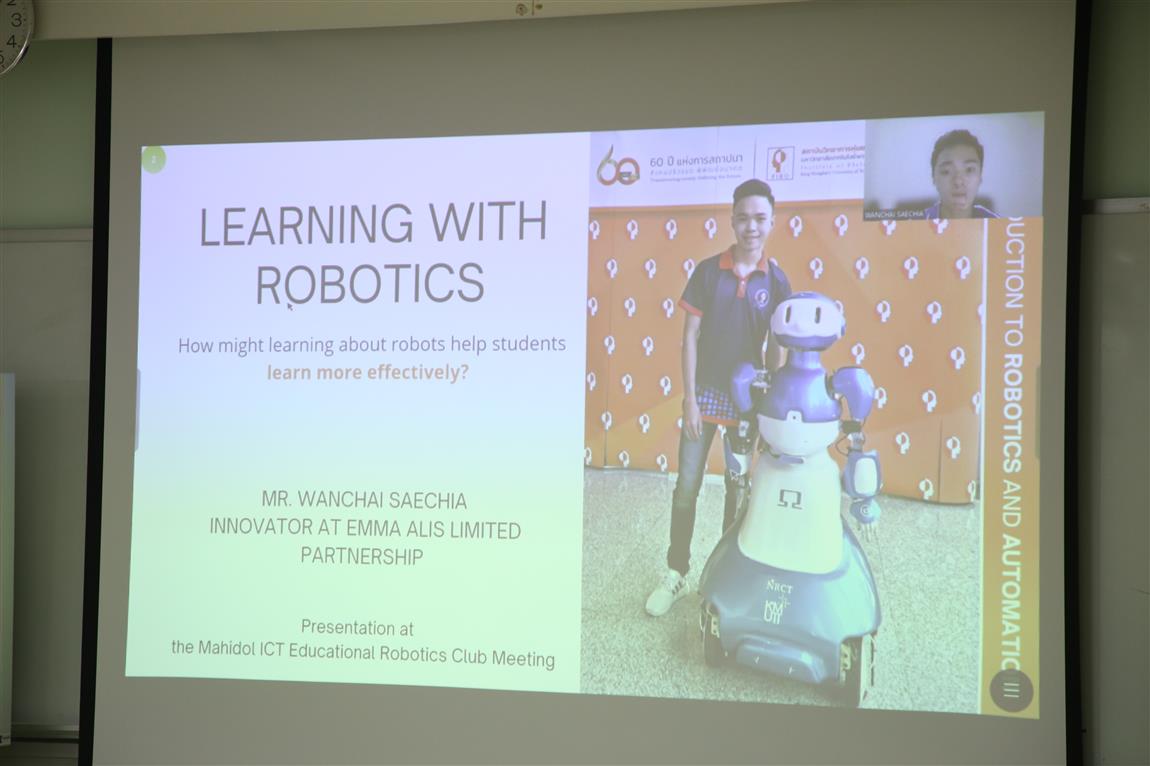 ICT Mahidol organized the “Introduction to the Mahidol ICT Educational Robotics Club 2022” – ICT ...