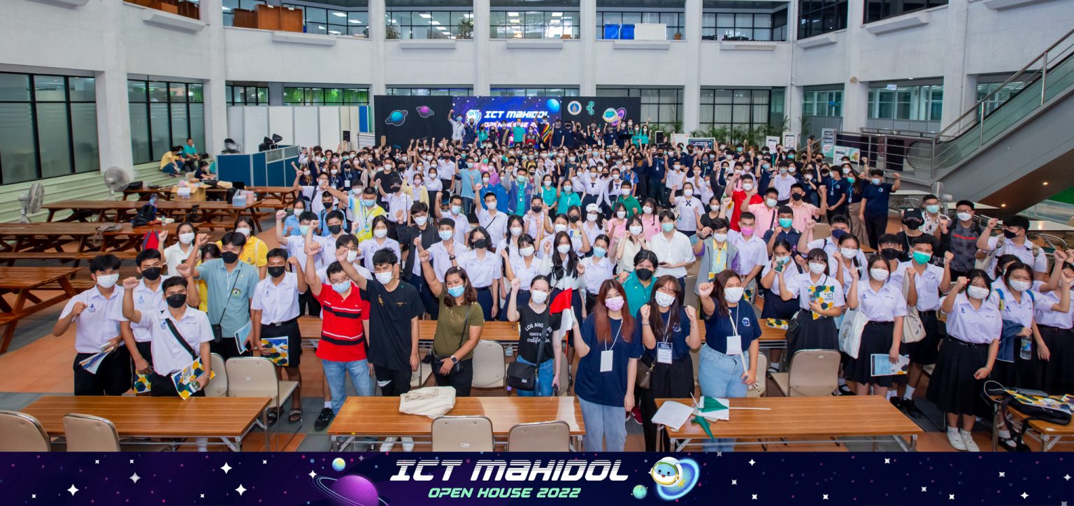 ICT Mahidol organized the “ICT Mahidol Open House 2022” – ICT Mahidol
