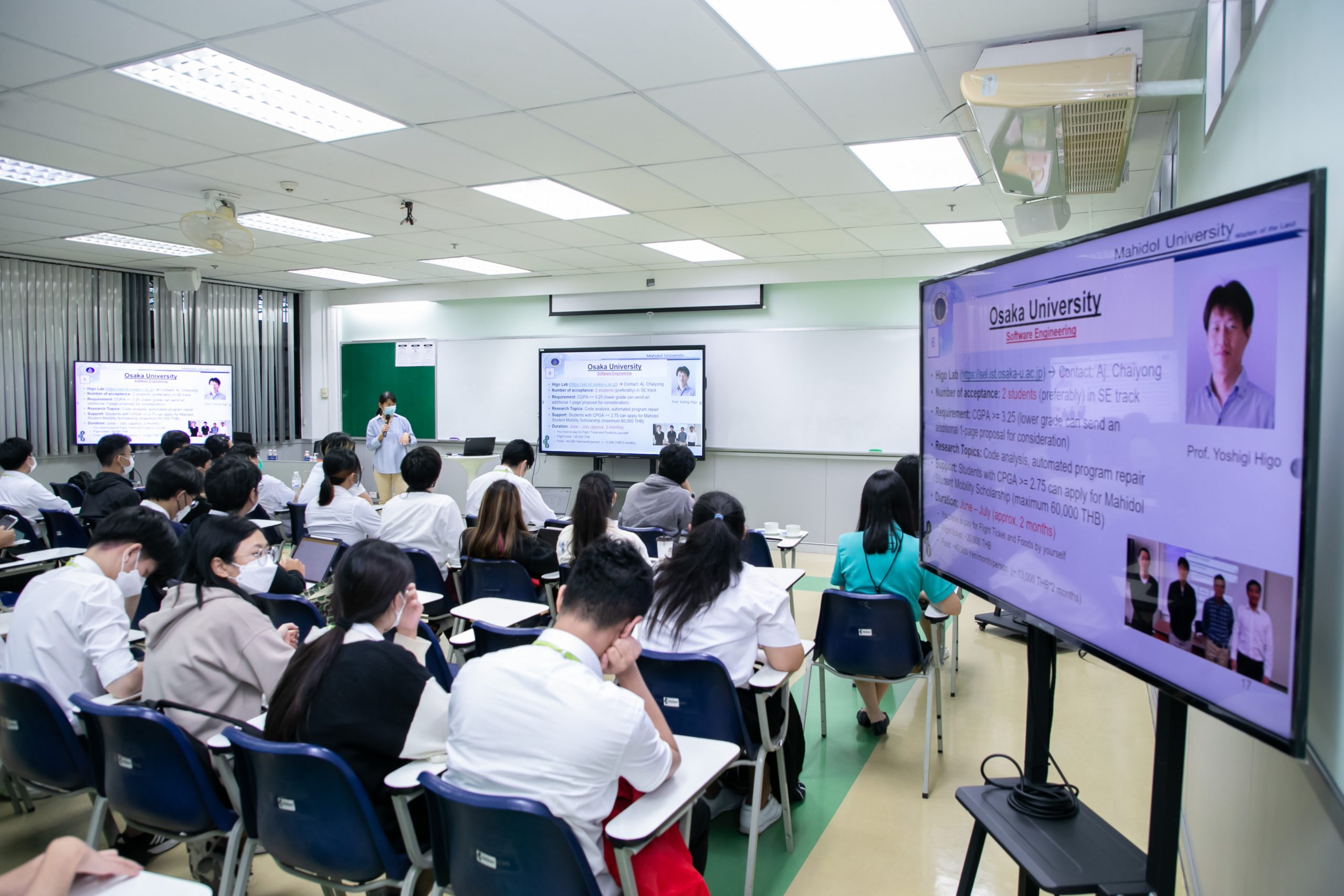 ICT Mahidol organized the “2023 Abroad Internship Information Session ...